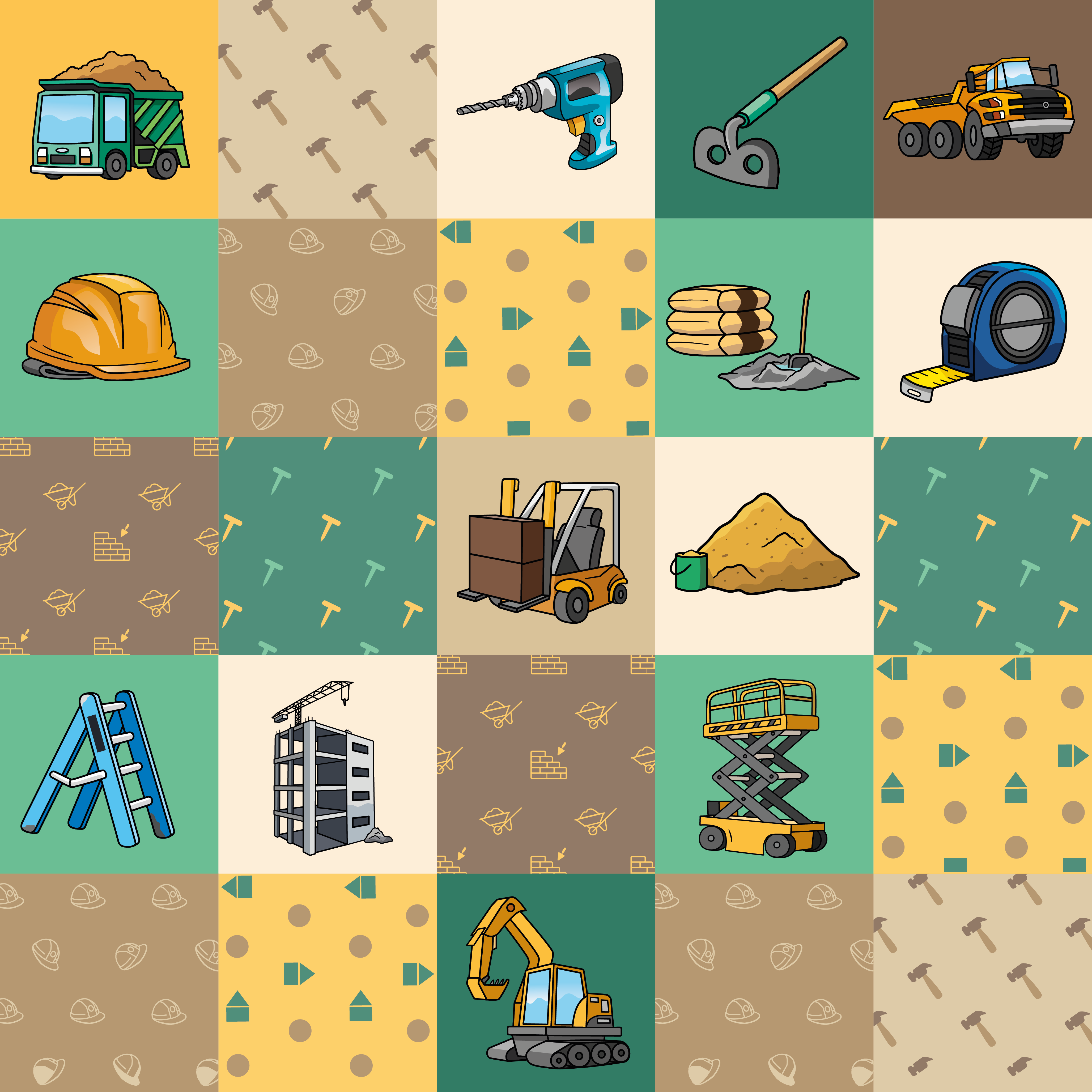 Pack 3 - Construction Worker Adventure Pack (Age 4) – WonderEd Hub